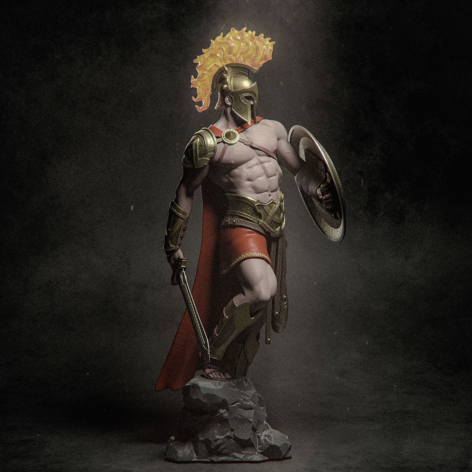 Ares 3D Print 3D model 3D printable | CGTrader