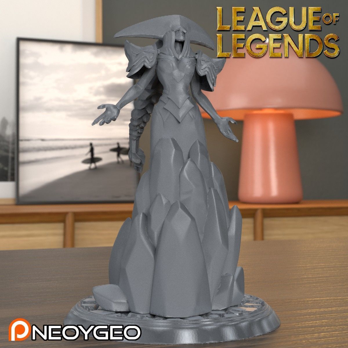 LISSANDRA - LEAGUE OF LEGENDS 3D model 3D printable | CGTrader