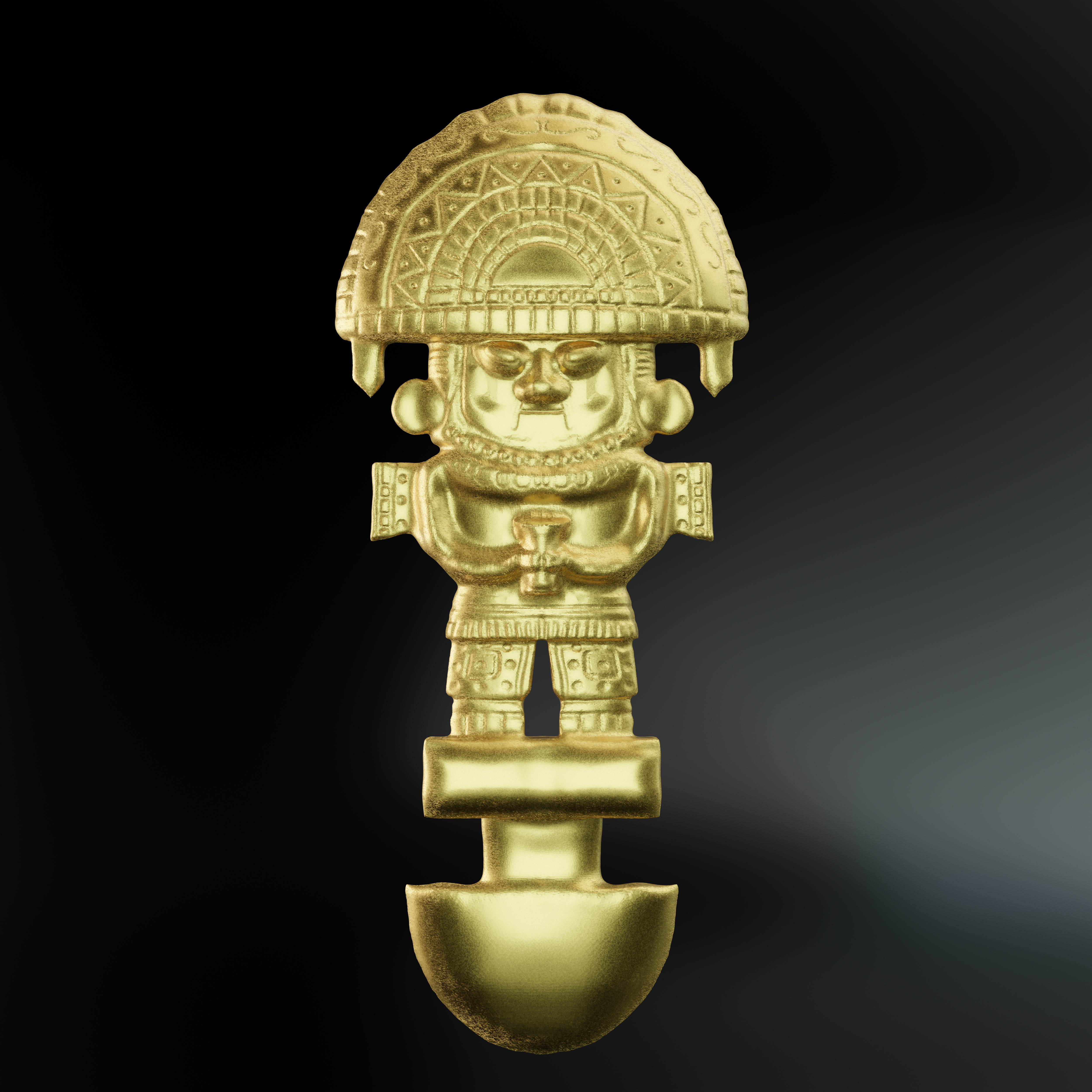 Tumi Inca free 3D model | CGTrader