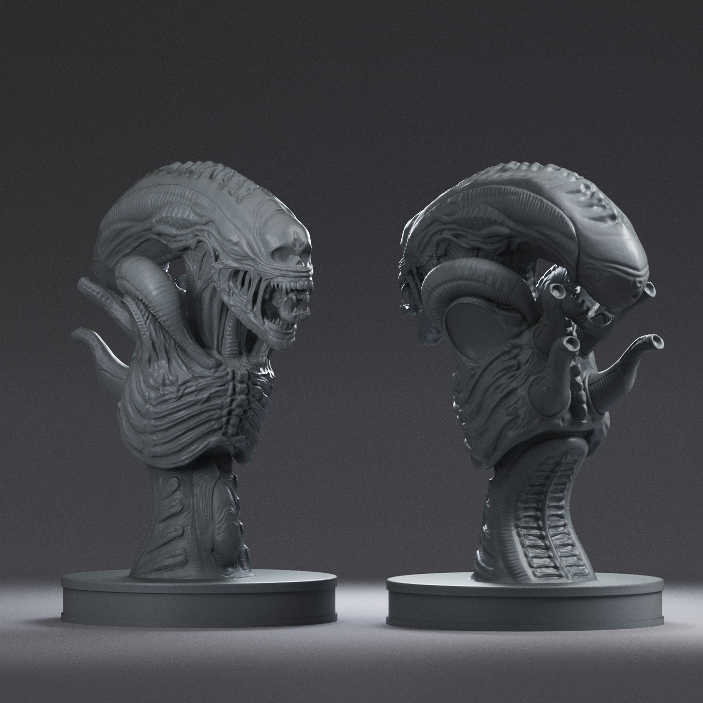 ALIEN ROMULUS - XENOMORPH- 3D model 3D printable | CGTrader
