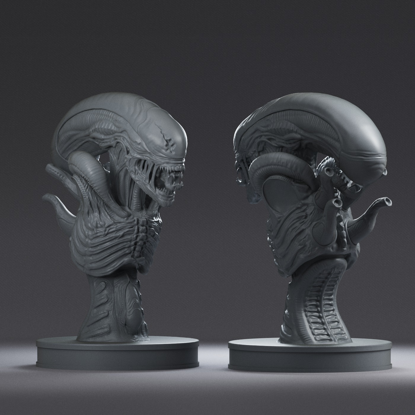 ALIEN ROMULUS - XENOMORPH- 3D model 3D printable | CGTrader