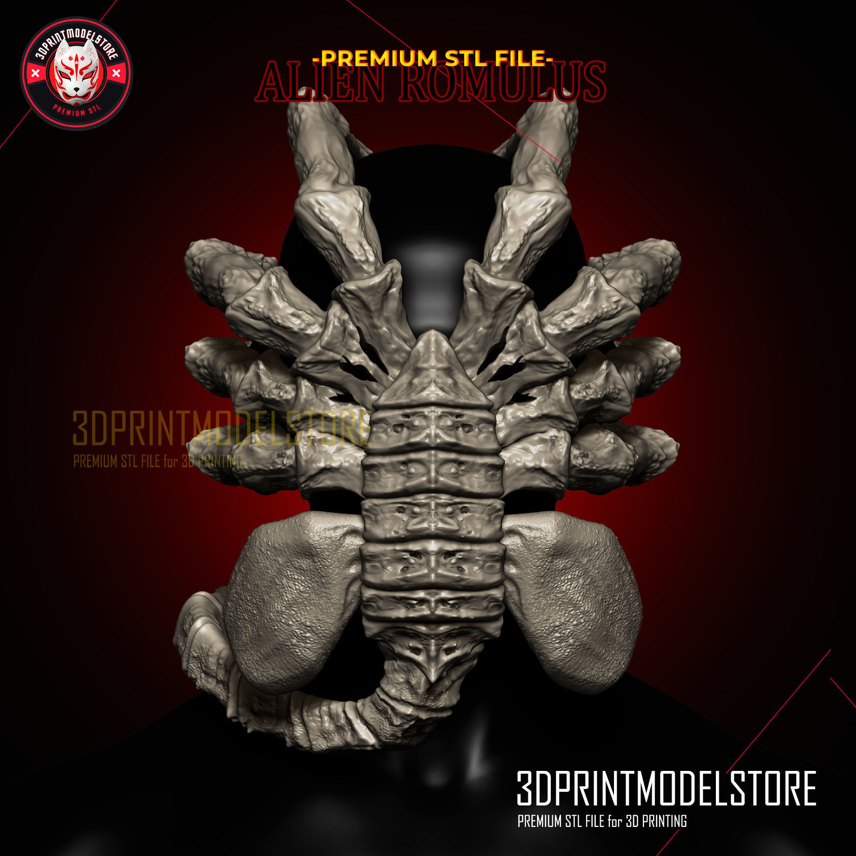 Alien Romulus Facehugger Mask - Halloween Cosplay Horror 3D model 3D ...