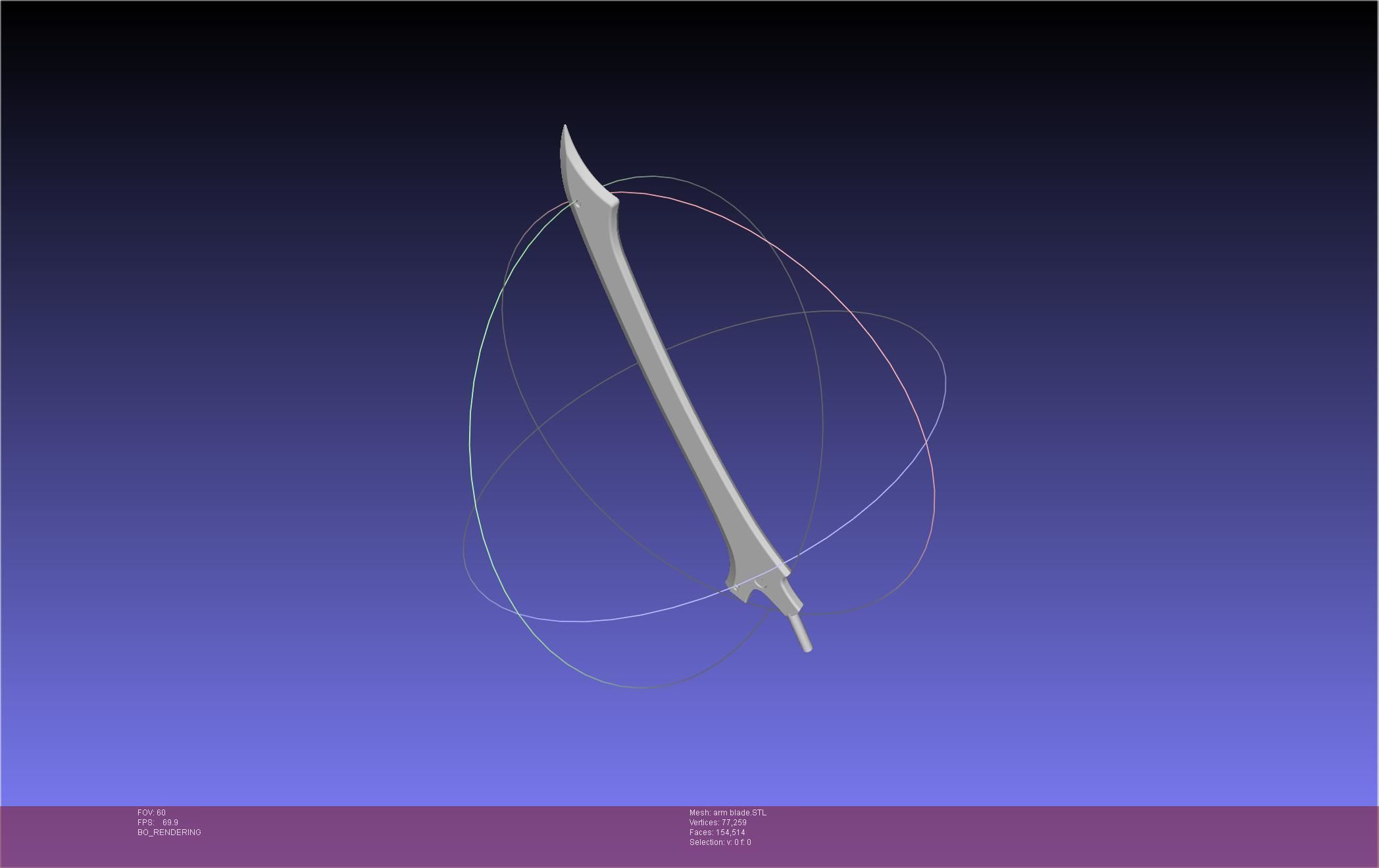 Murder Drones Arm Blade 3D model 3D printable | CGTrader