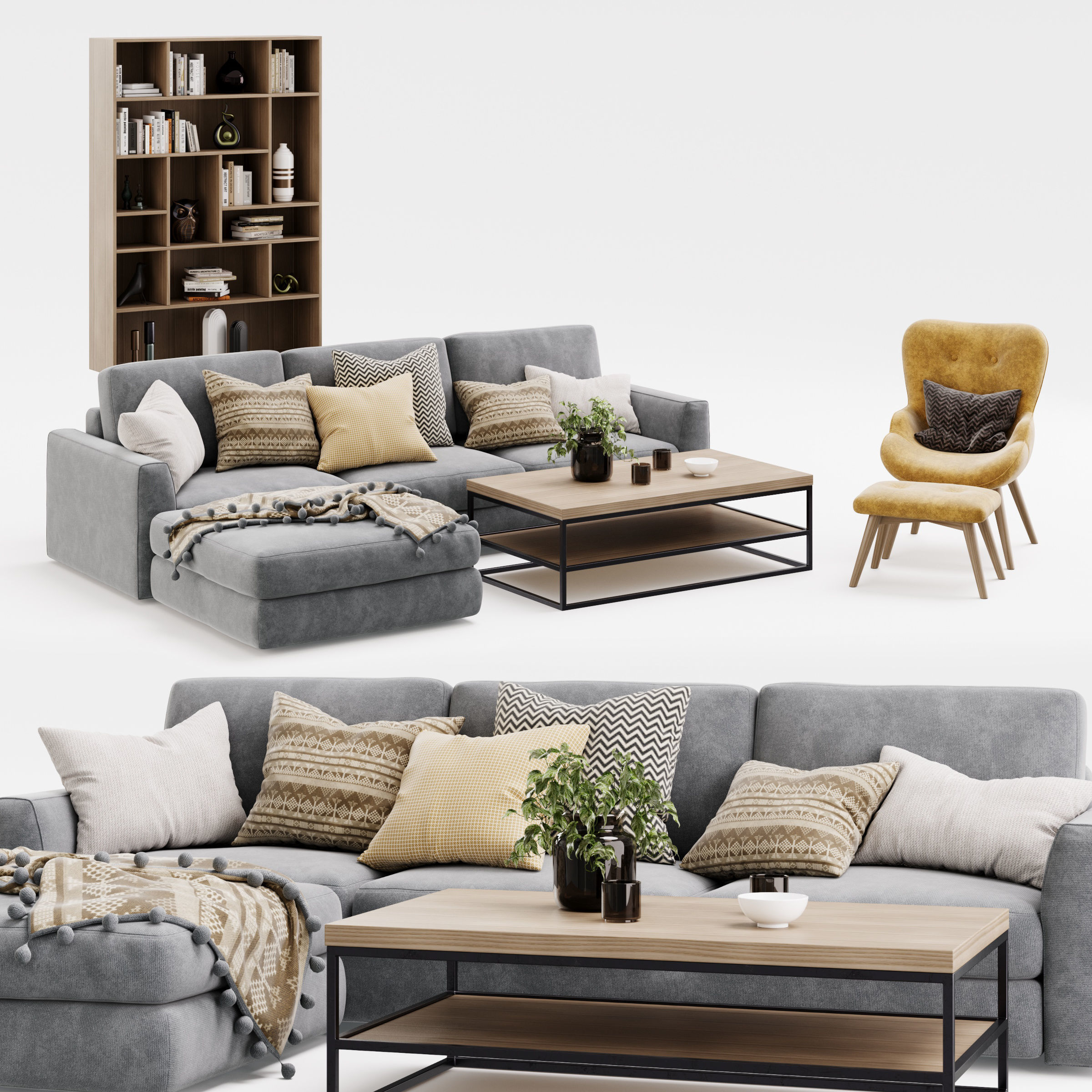 Archmodels vol 291 - collection of stylish lounge furniture 3D model ...