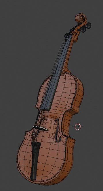 Violin free 3D model | CGTrader