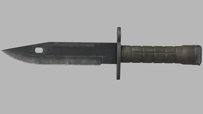3D model M9 Knife VR / AR / low-poly | CGTrader