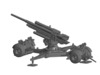 German 88 mm anti aircraft and anti tank artillery gun 3D model | CGTrader