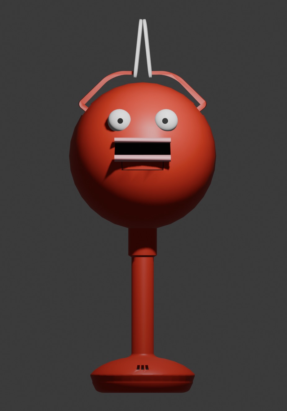 3D model BIG CLAPPER Japanese Clapping Robot - Quality 3D Model VR / AR ...