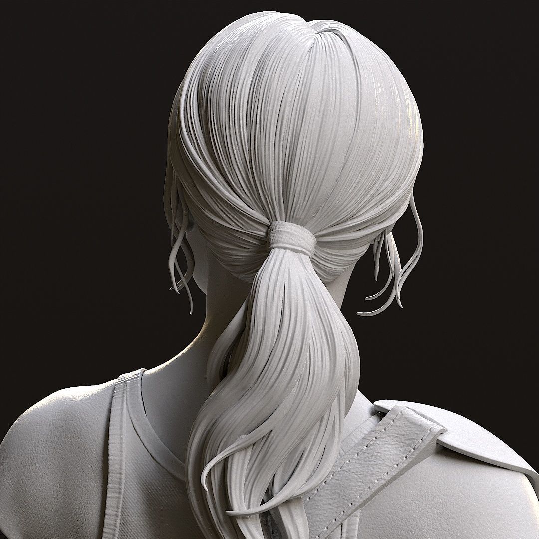 Lucy Bust from Fallout 3D model 3D printable | CGTrader