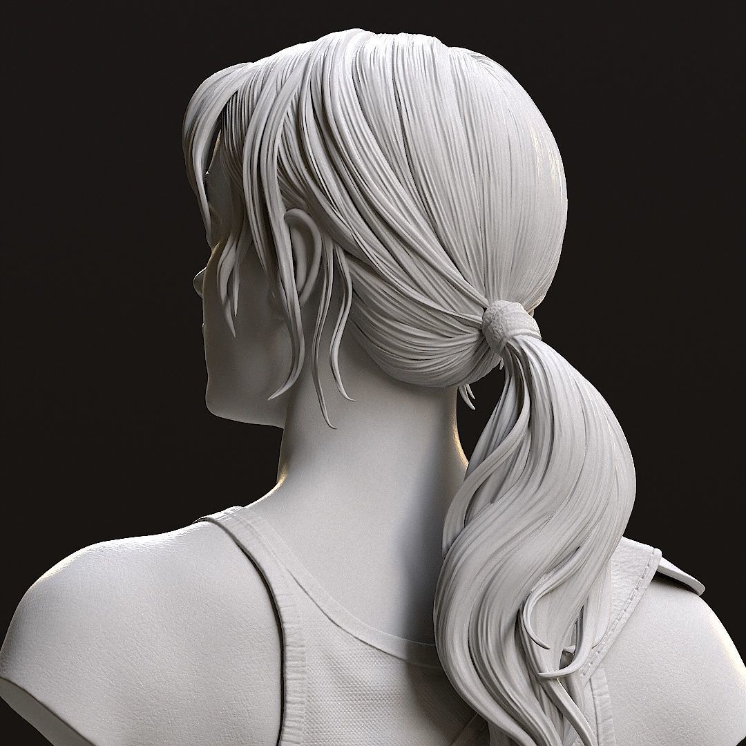 Lucy Bust from Fallout 3D model 3D printable | CGTrader