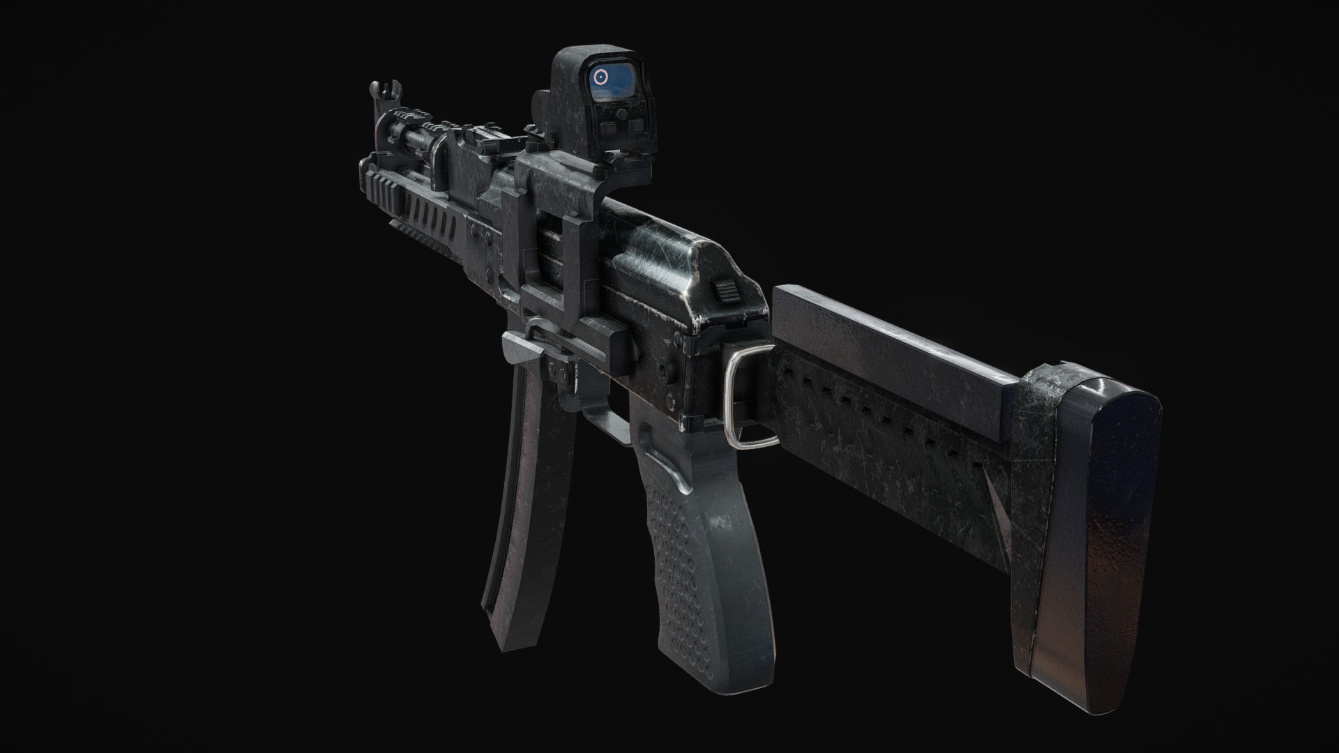 PP-19-01 Vityaz free VR / AR / low-poly 3D model | CGTrader