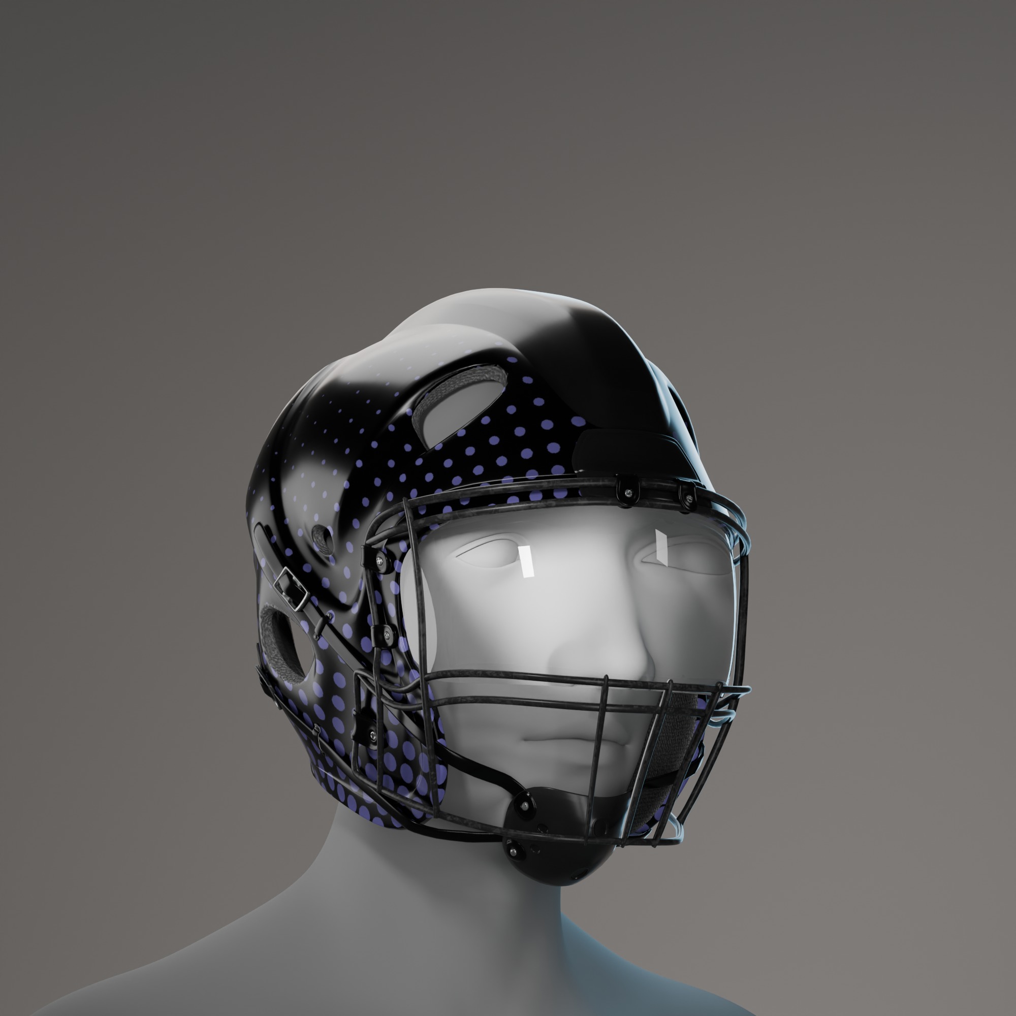 3D model Modern Futuristic Helmet 3D Model High Quality Design VR / AR ...