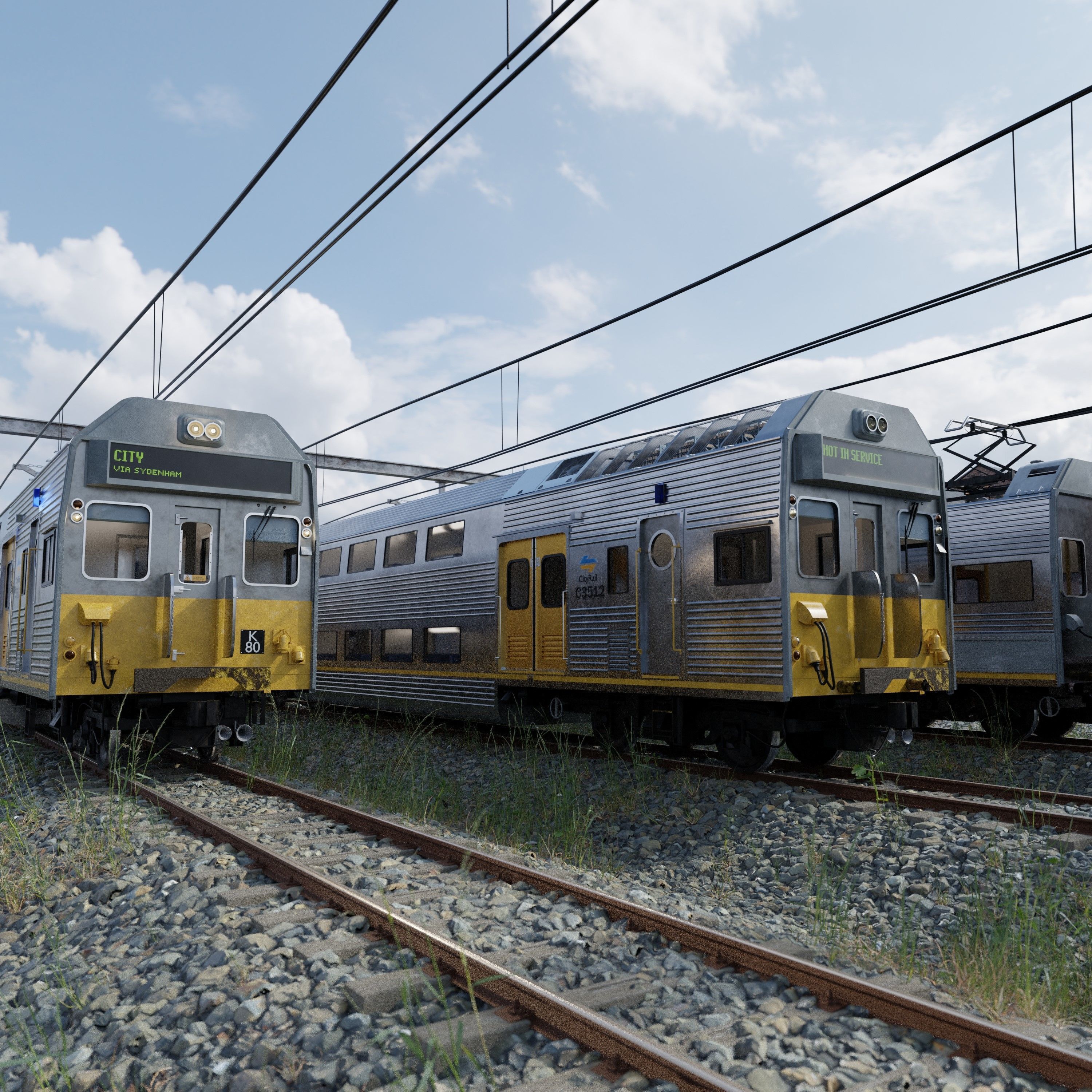 Sydney Trains K-Set 3D Model 3D model | CGTrader