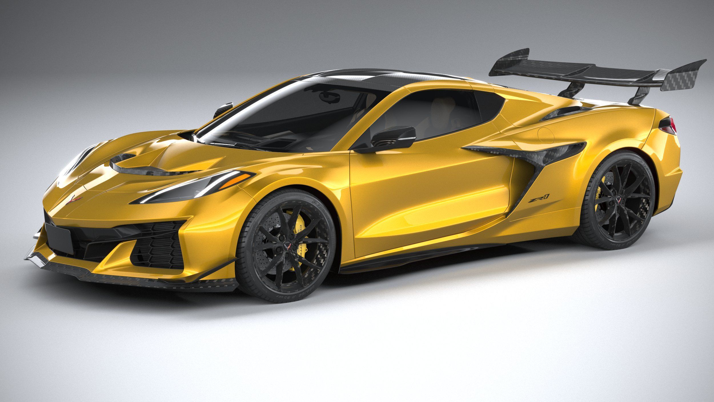Chevrolet Corvette ZR1 2025 3D model | CGTrader