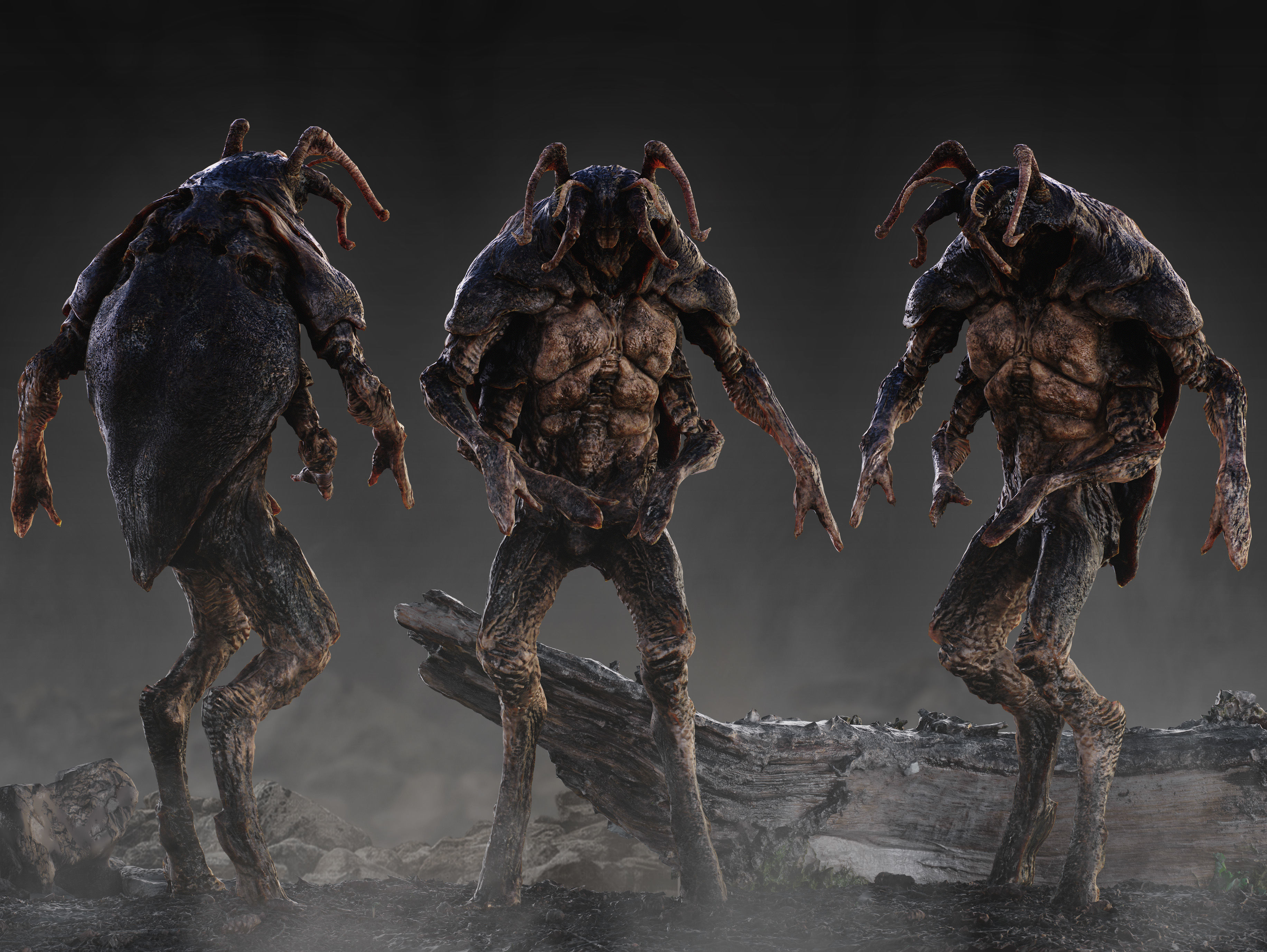 3D model Insectoid Creature Beetle VR / AR / low-poly | CGTrader