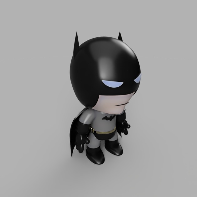 DC Comics Mini Batman Bruce Wayne 3D model | CGTrader