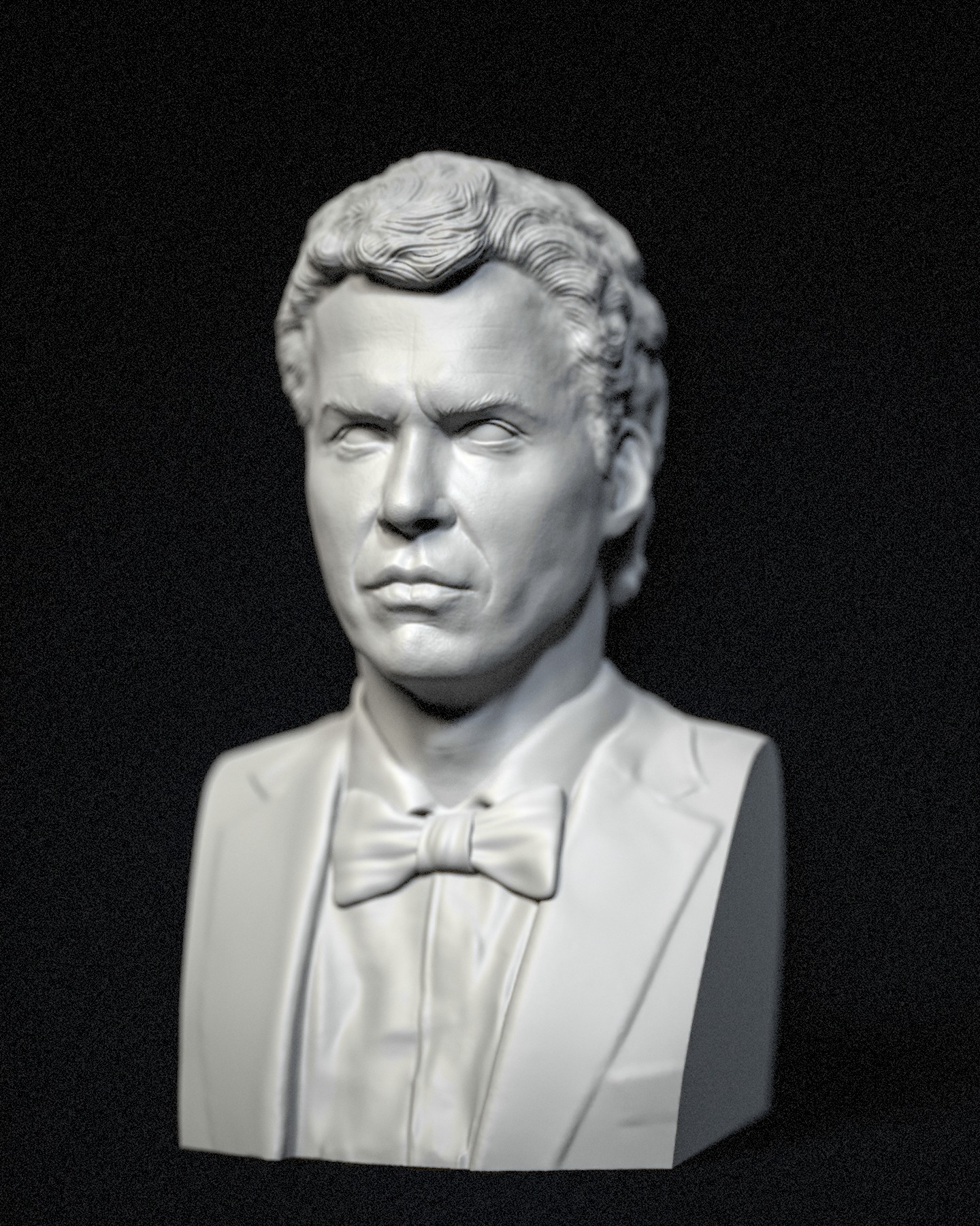 Batman 1989 Michael Keaton Bruce Wayne bust headsculpts 3D model 3D ...