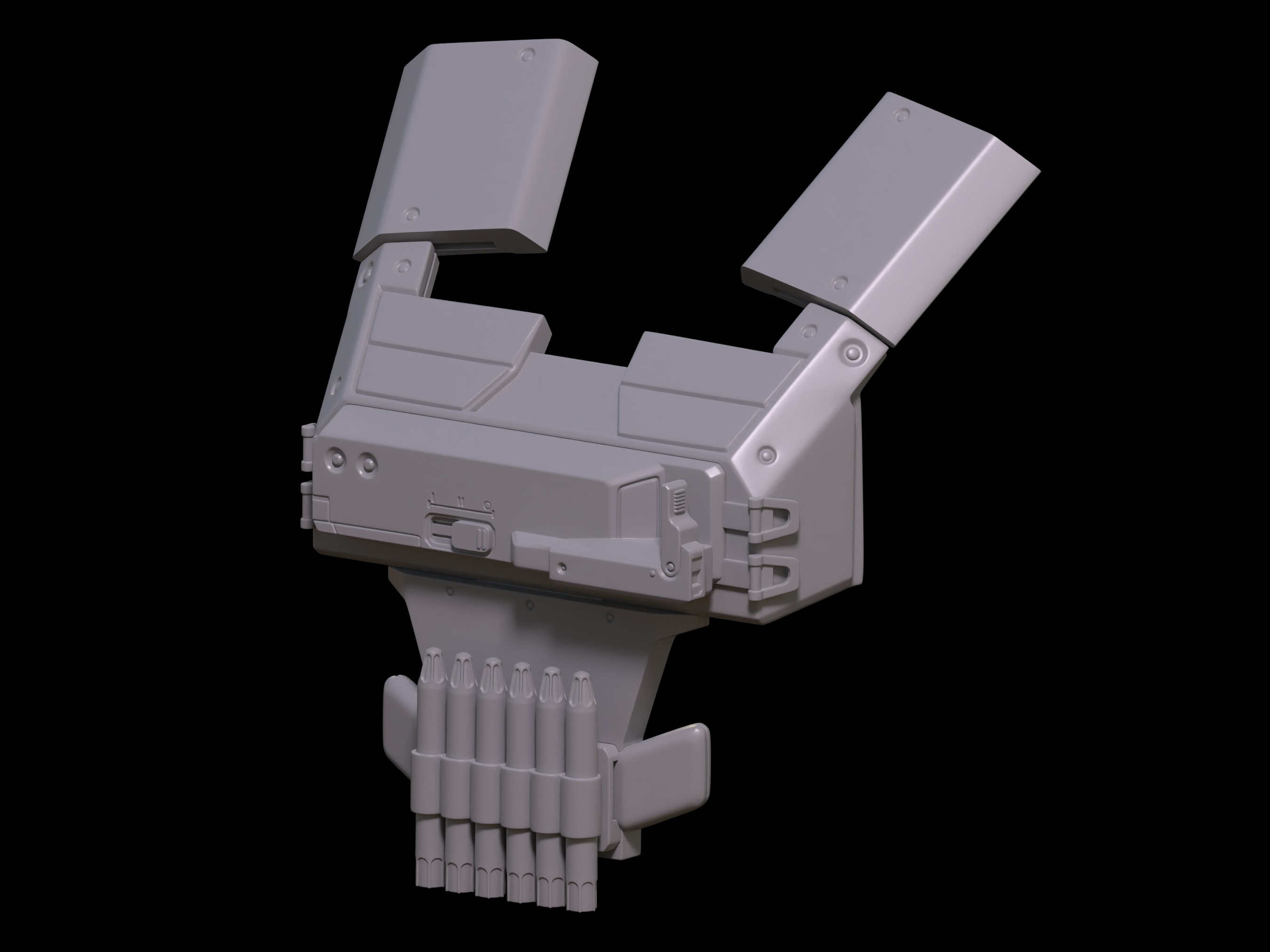 Trapdoor chest attachment 3d print file 3D model 3D printable | CGTrader