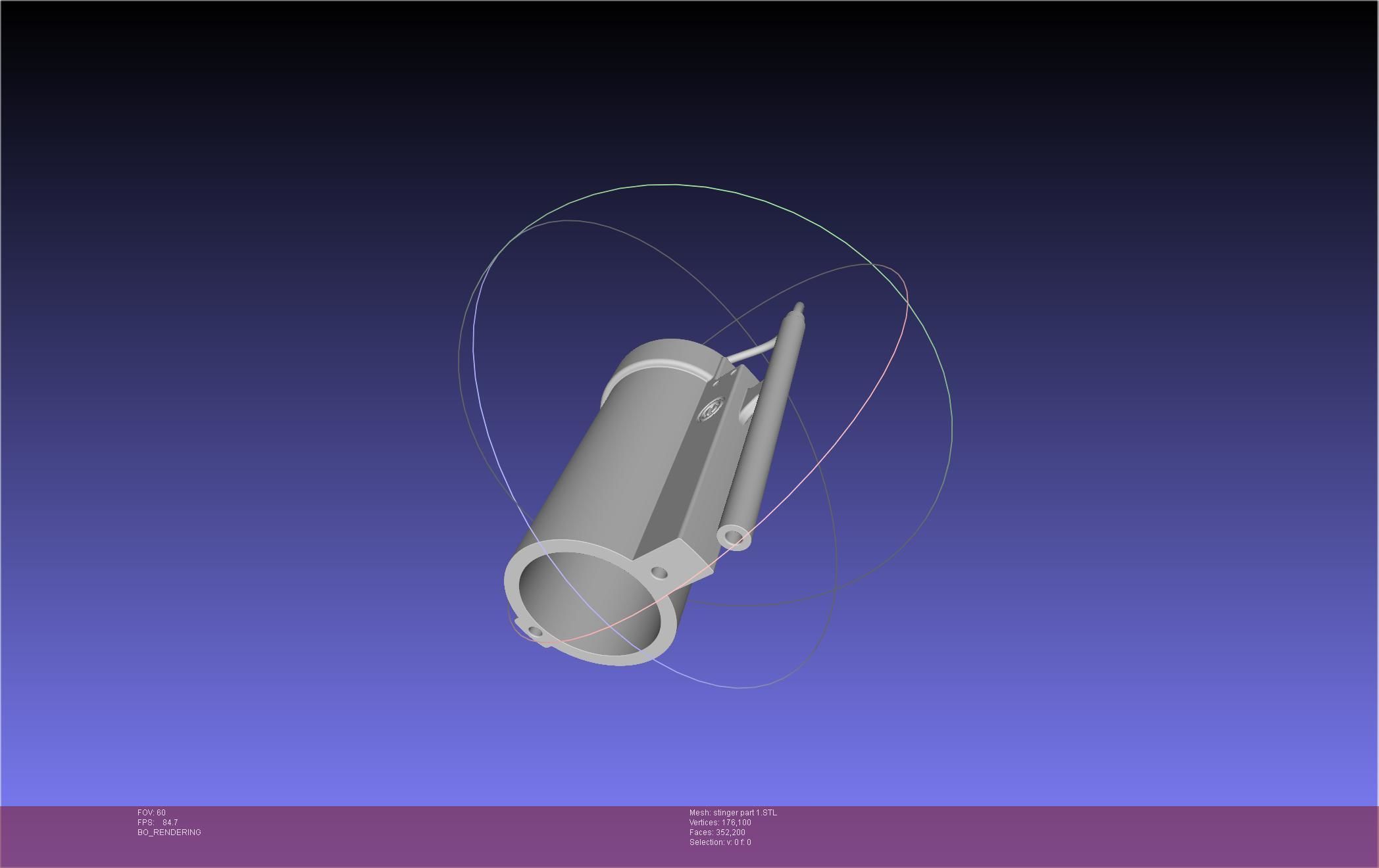 Murder Drones Tail Stinger Assembly 3D model 3D printable | CGTrader