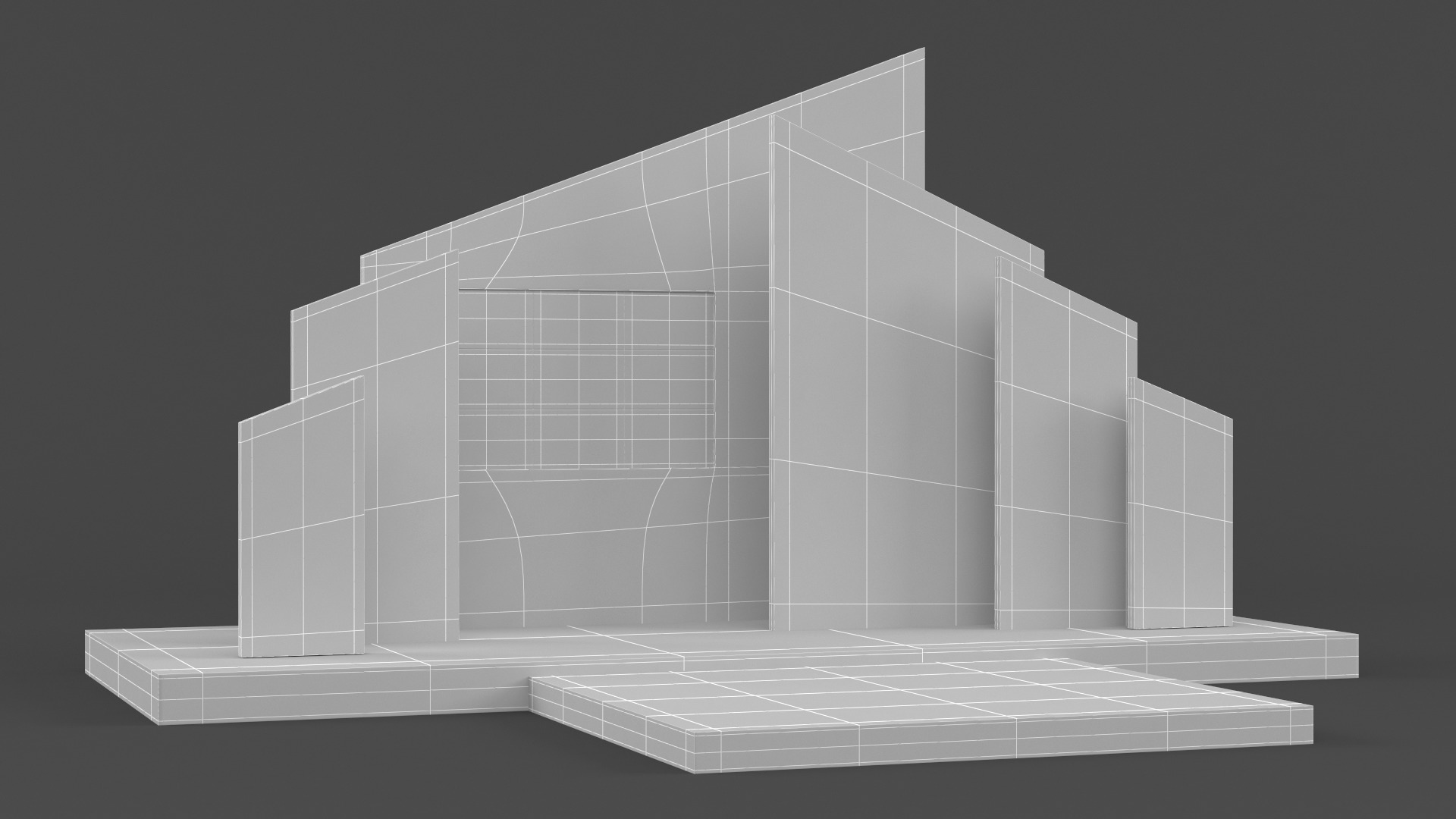 Exhibition Booth free 3D model | CGTrader