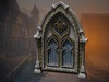 Fantasy Medieval Stylized Window - Grand Abbey Arch 3D model | CGTrader
