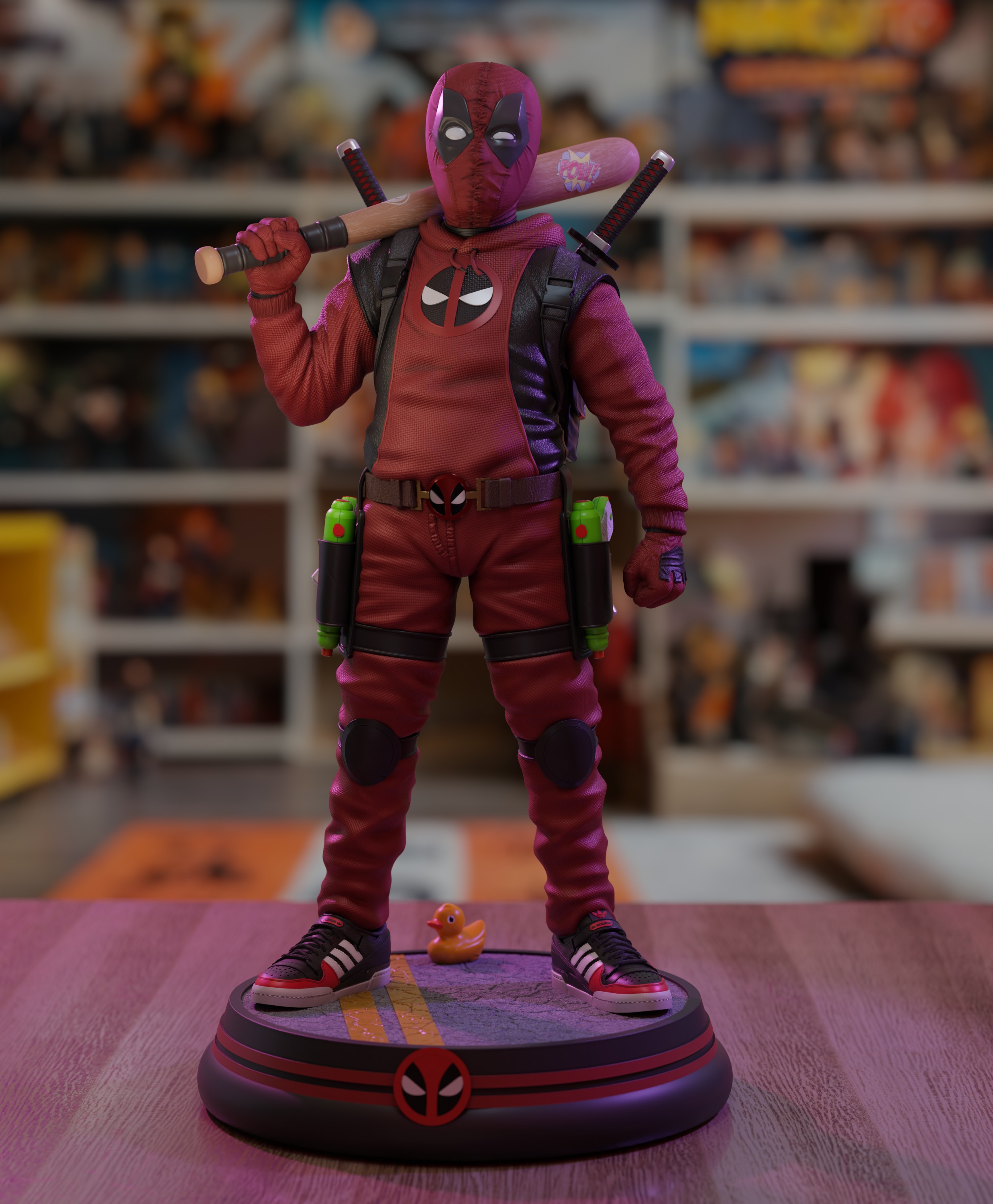 Kidpool - Deadpool and Wolverine 3D model 3D printable | CGTrader
