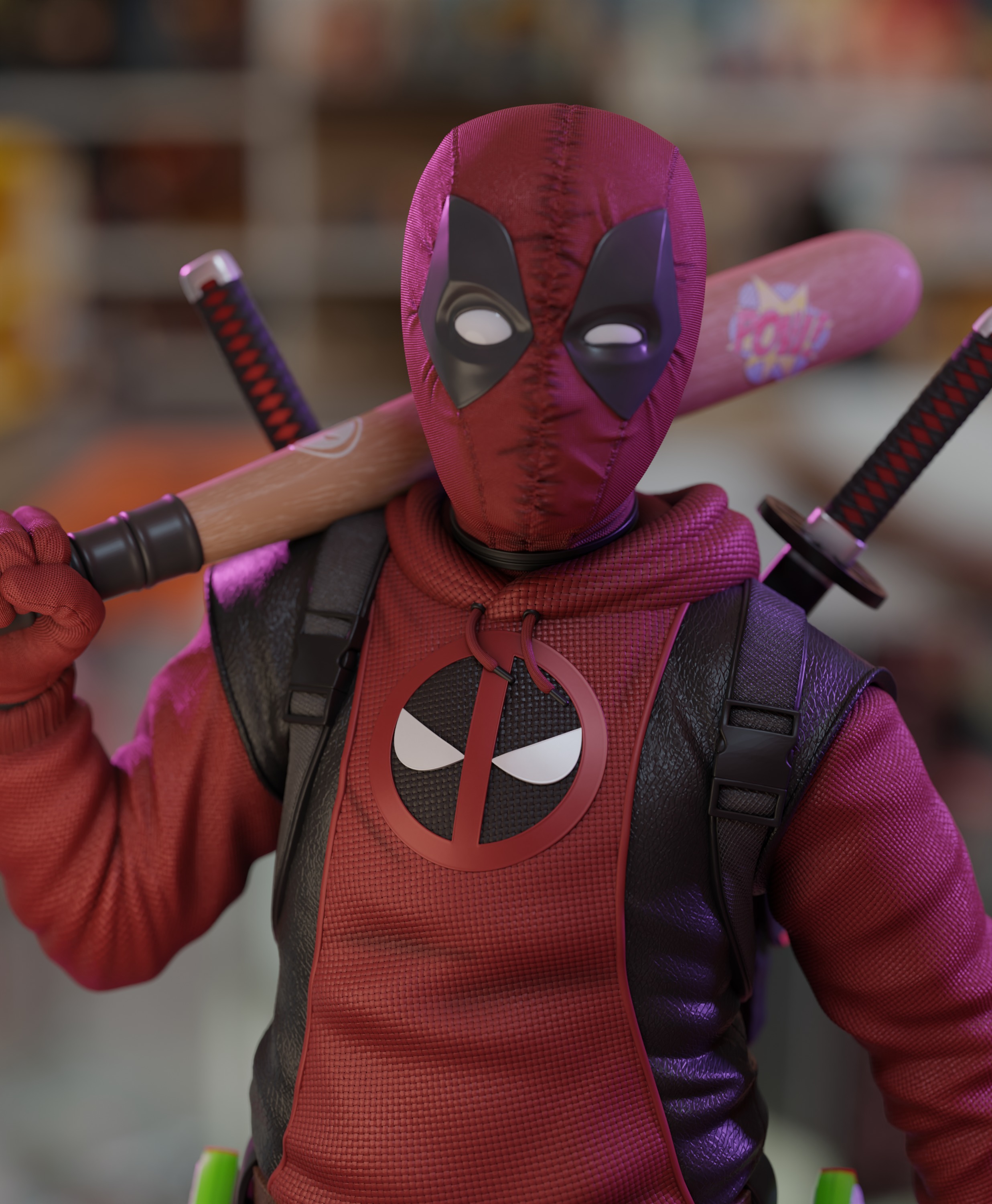 Kidpool - Deadpool and Wolverine 3D model 3D printable | CGTrader