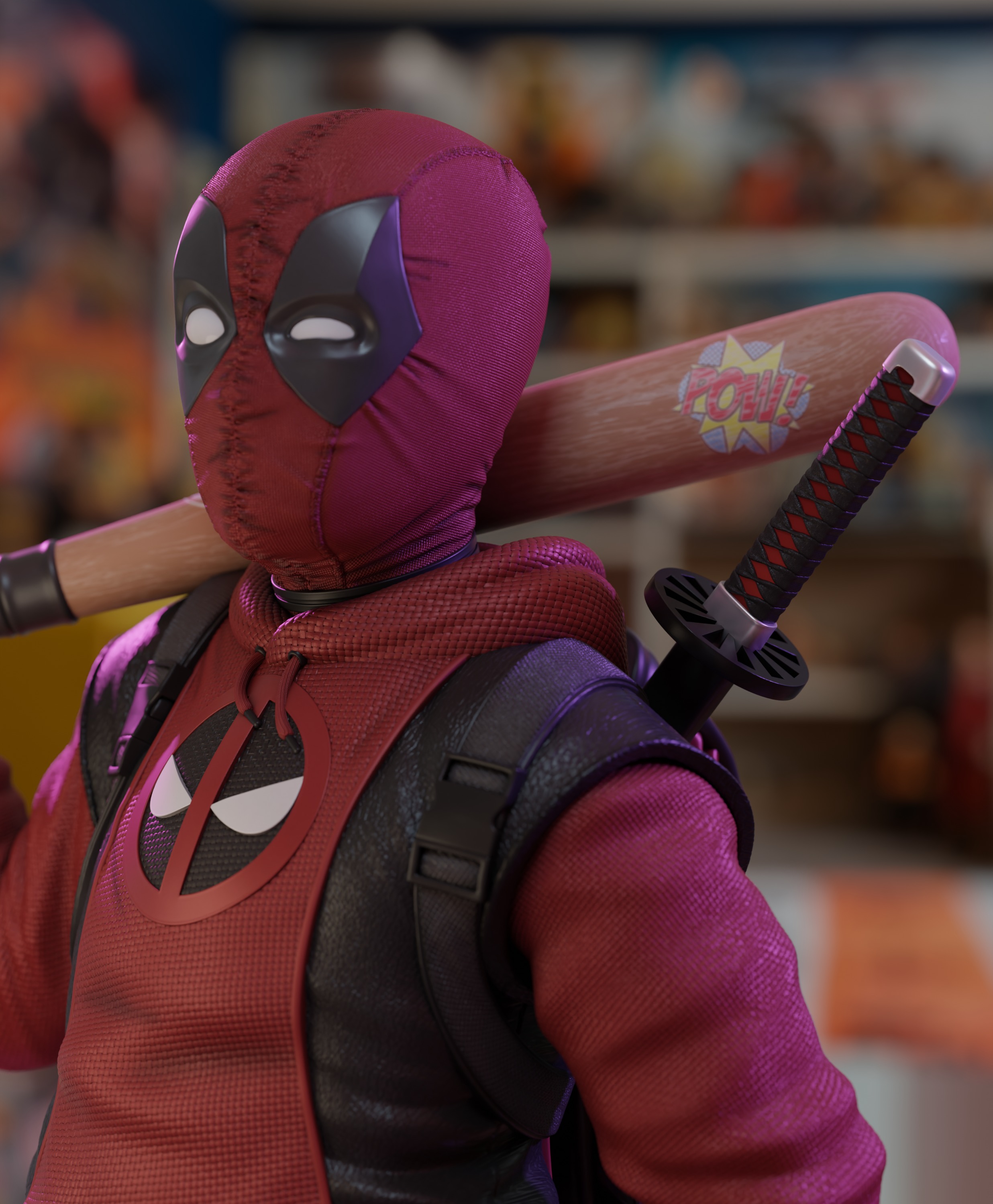 Kidpool - Deadpool and Wolverine 3D model 3D printable | CGTrader