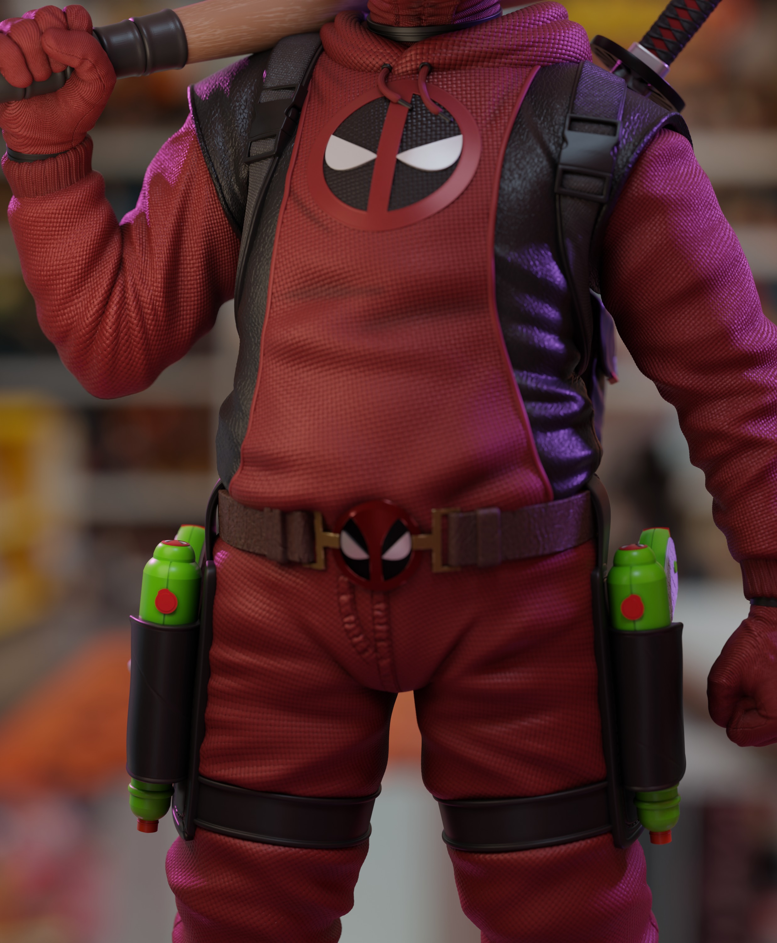 Kidpool - Deadpool and Wolverine 3D model 3D printable | CGTrader