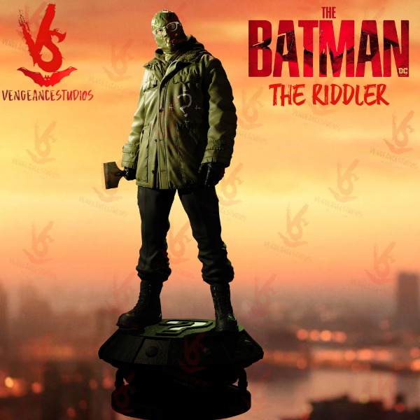 The Riddler The Batman 3D model 3D printable | CGTrader