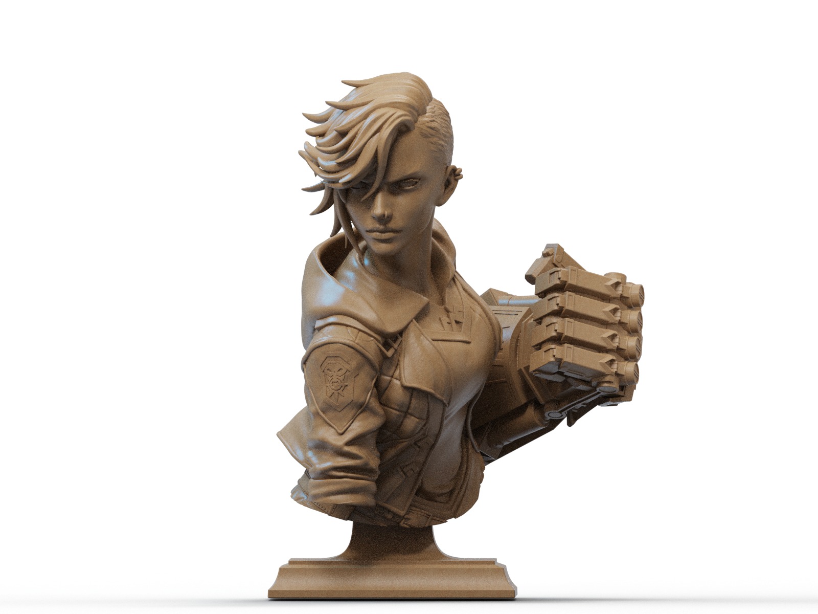 VI Bust 3D Print 3D model 3D printable | CGTrader