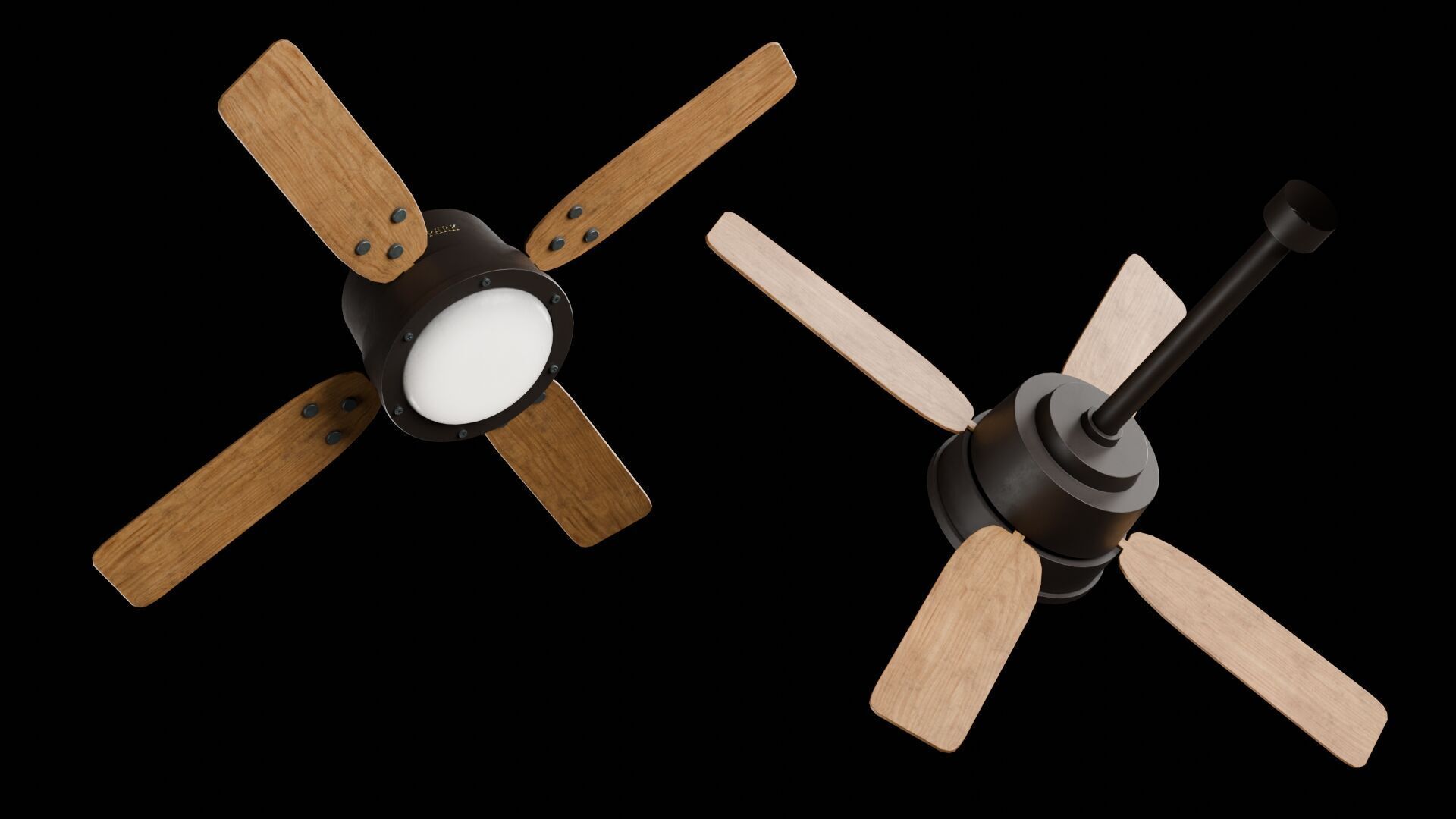 Ceiling Fan free 3D model | CGTrader