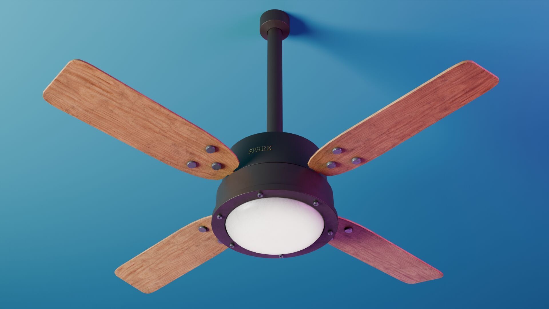 Ceiling Fan free 3D model | CGTrader