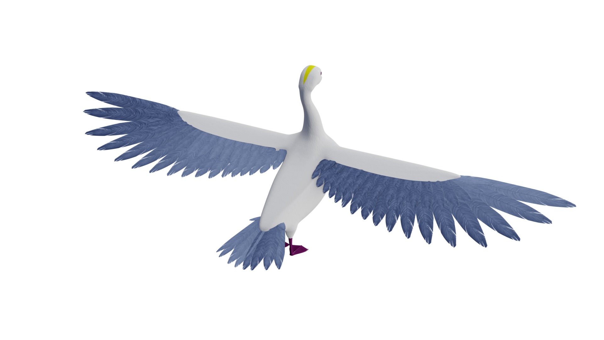 3D model Princess Odette the Swan VR / AR / low-poly | CGTrader