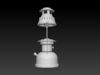 Old Classic Gas Lamp 3D Print Model 3D model 3D printable | CGTrader