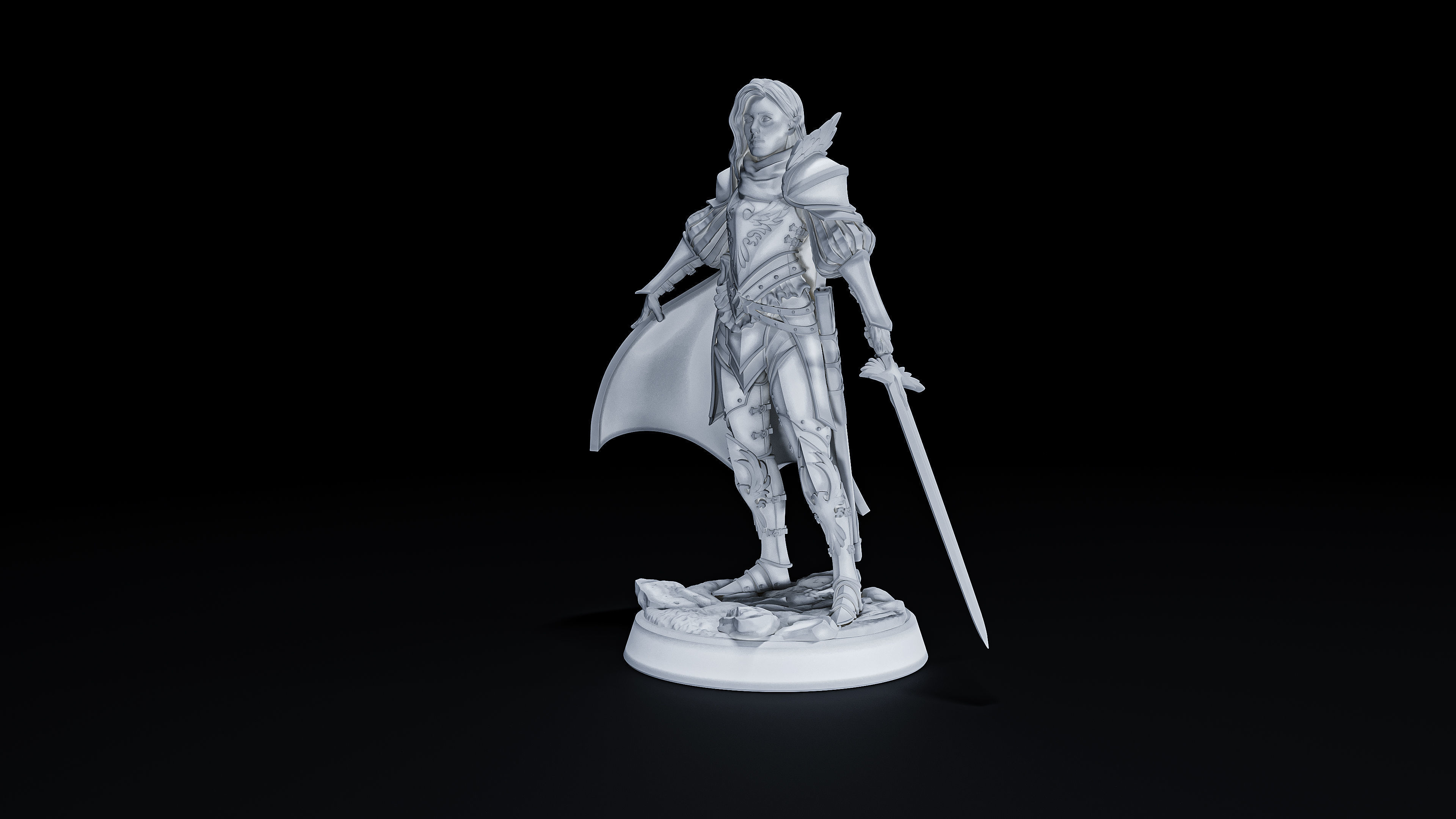 Griffon Knight 3D model 3D printable | CGTrader