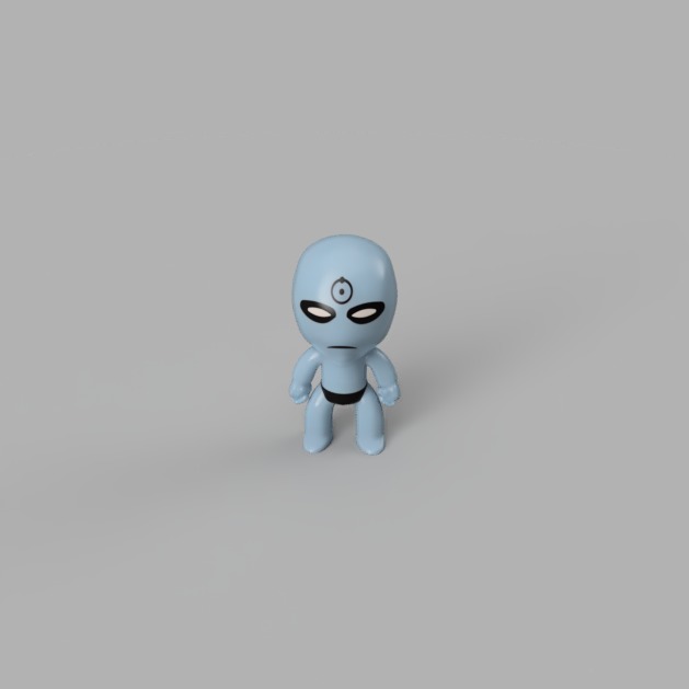 DC Comics Watchmen Mini Doctor Manhattan Jon Osterman 3D model | CGTrader