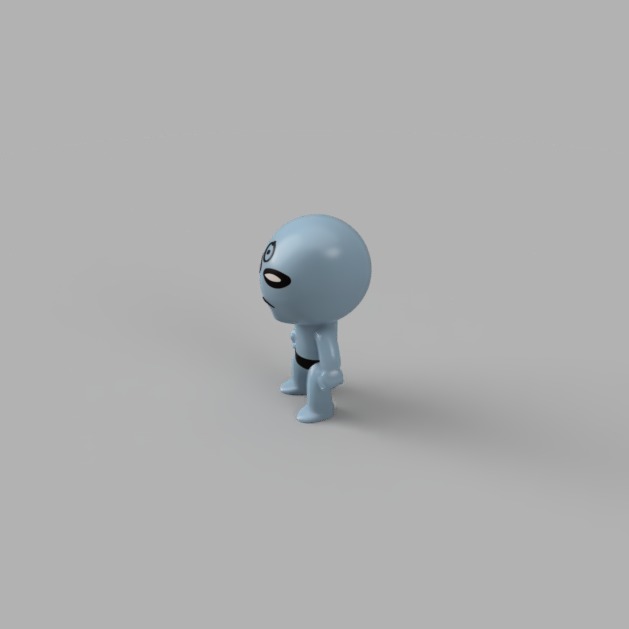 DC Comics Watchmen Mini Doctor Manhattan Jon Osterman 3D model | CGTrader