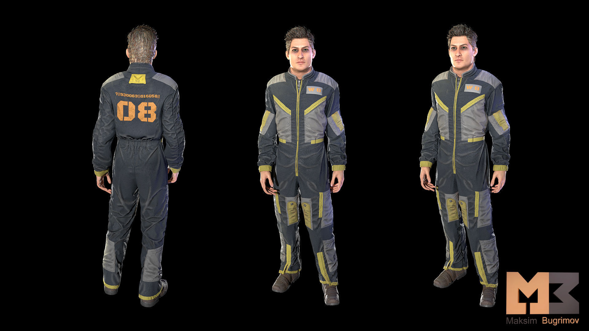 3D model NPC Dystopia Characters VR / AR / low-poly | CGTrader