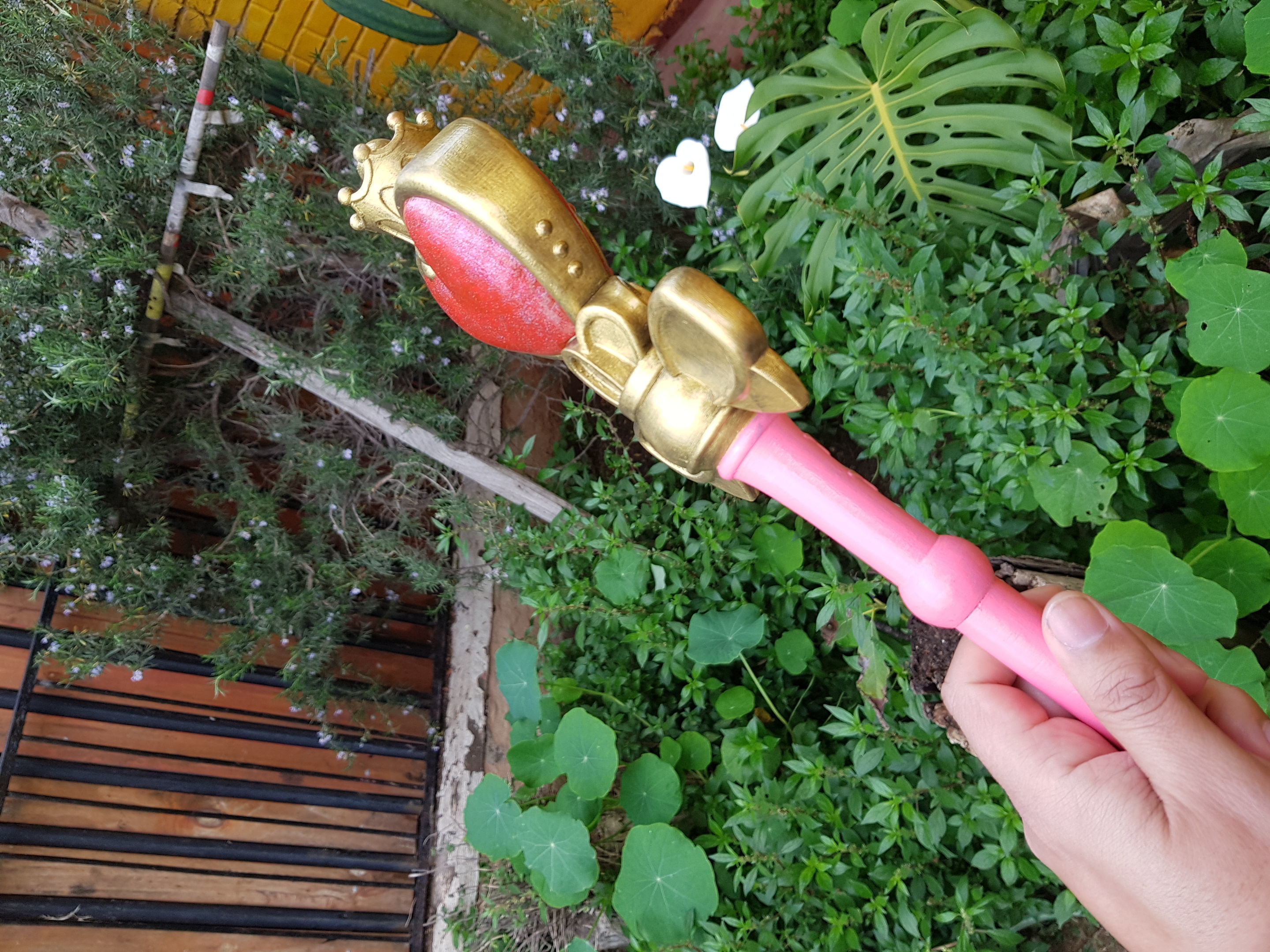 Sailor Moon Spiral Heart Moon Rod 3D model 3D printable | CGTrader