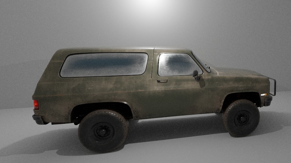 3D model 1986 Chevy Truck VR / AR / low-poly | CGTrader