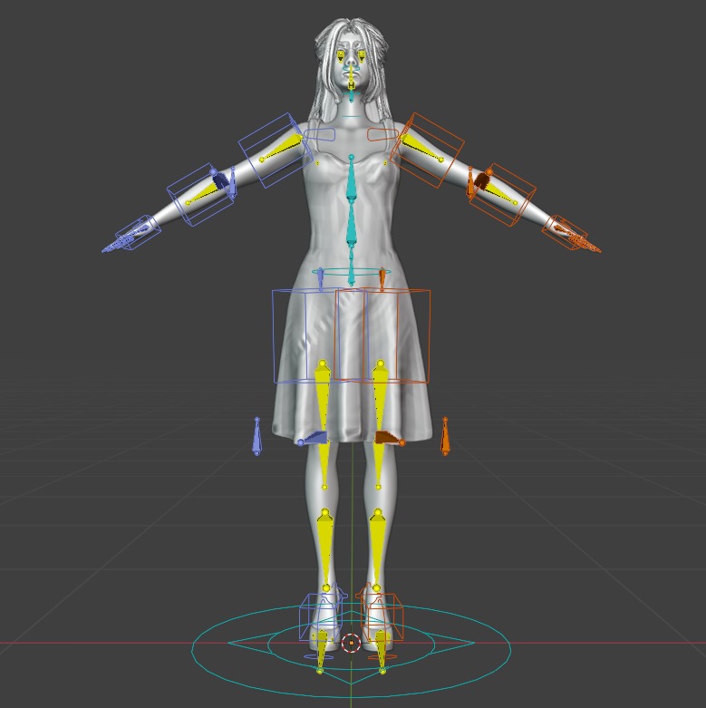 Elle fanning 3D model animated rigged | CGTrader