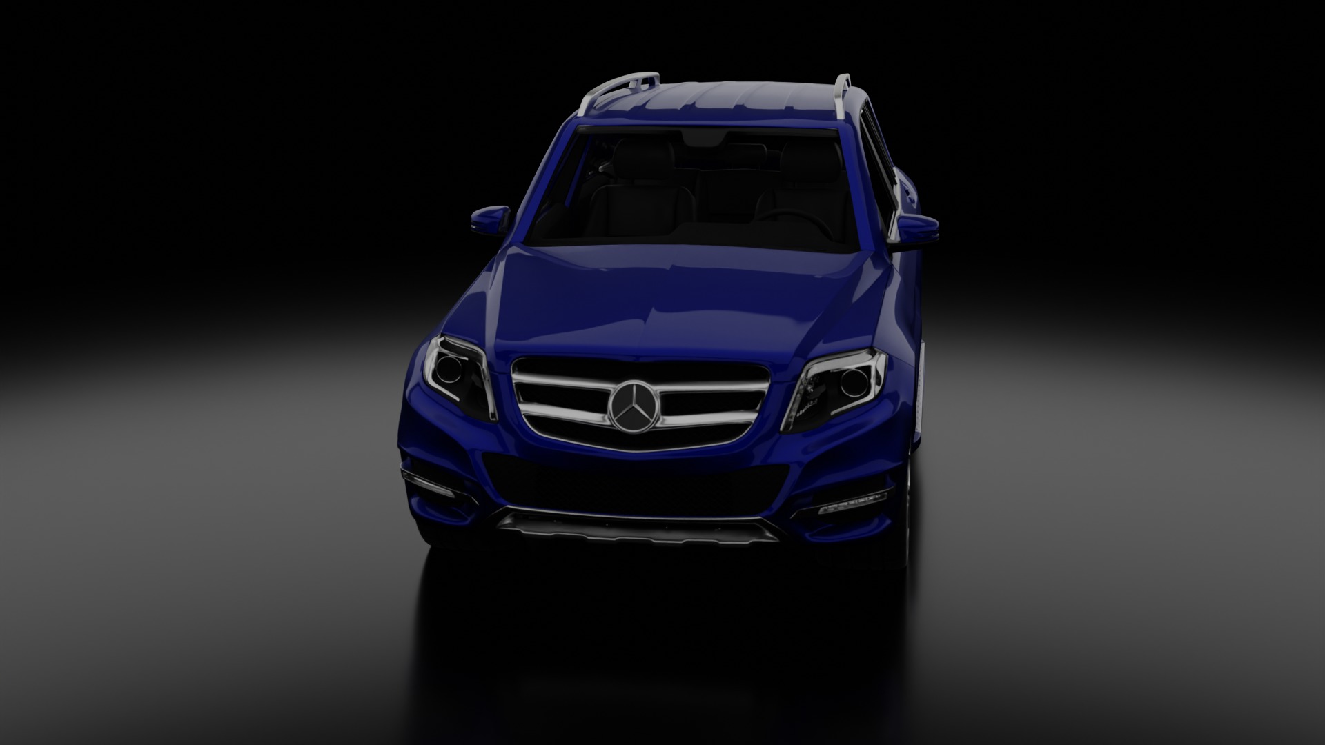 GLK 350 GLTF File with Detailed Material-Based Texturing free 3D model ...