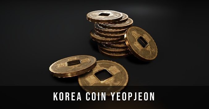 Korea Coin Yeopjeon free VR / AR / low-poly 3D model | CGTrader