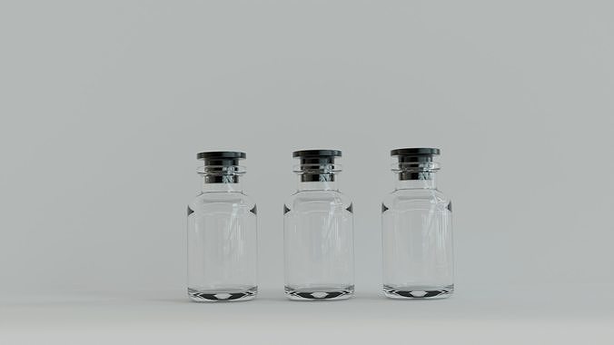 LV perfume bottle 3D model | CGTrader