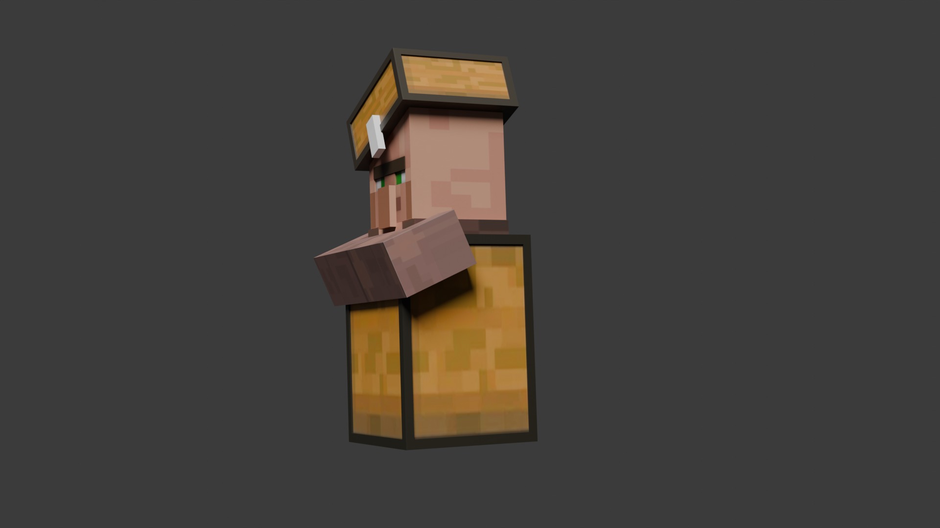 Villager free 3D model | CGTrader