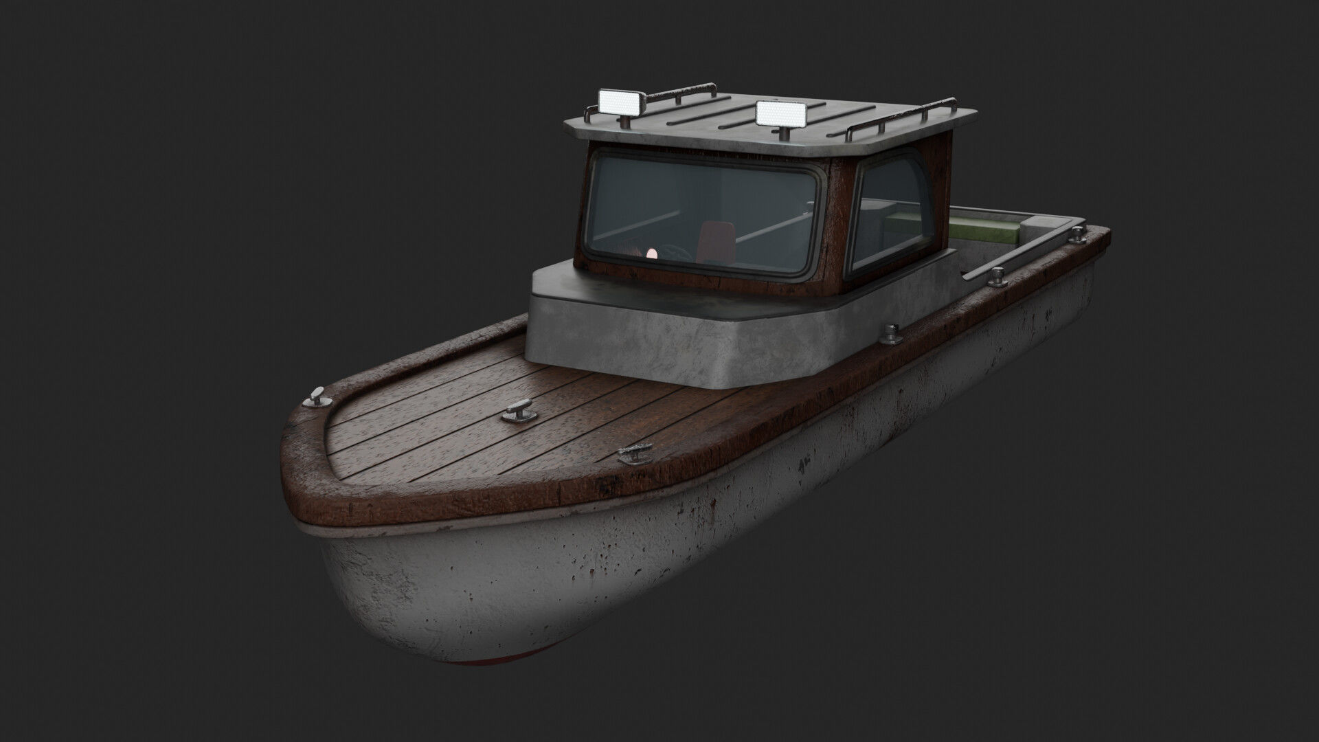 Speed Boat free 3D model | CGTrader