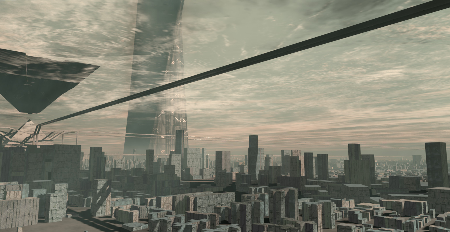 Sci-fi futuristic mega city 3D model | CGTrader