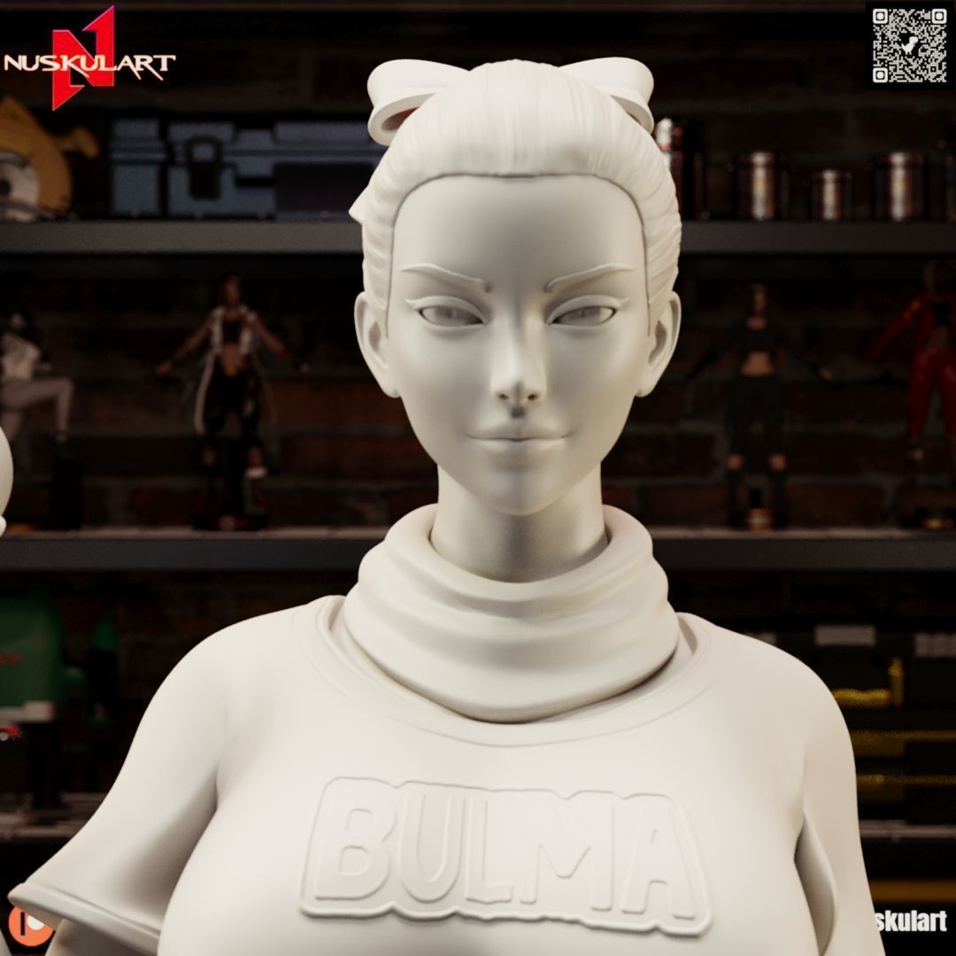 Bulma - Dragon Ball Z - Collectible Legendary Model 3D Printing 3D ...