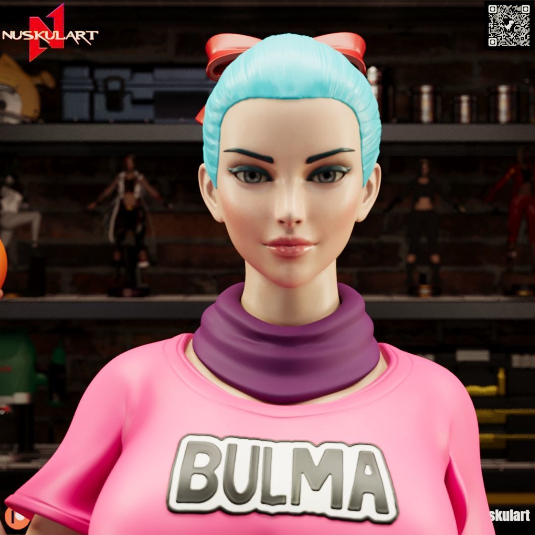 Bulma - Dragon Ball Z - Collectible Legendary Model 3D Printing 3D ...